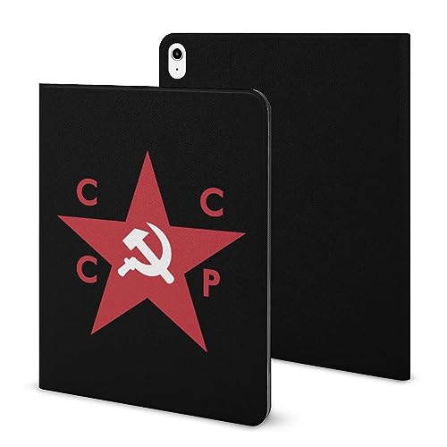 CCCP USSR Star Protective Case Compatible with IPAD 2020 AIR 4 (10.9in) Stand Case Auto Sleep/Wake Cover