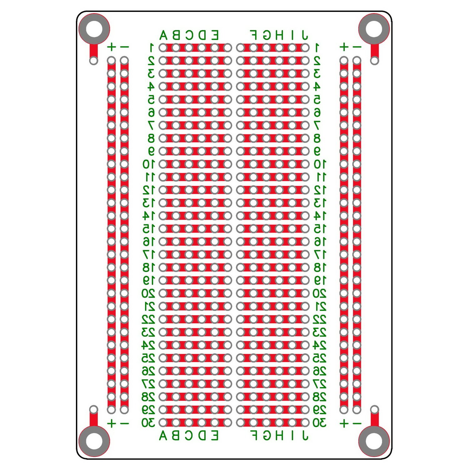 Electronics-Salon 4X Solderable Breadboard Proto Board PCB DIY Kit for Raspberry Pi 2/3 Model A B A+ B+ Zero
