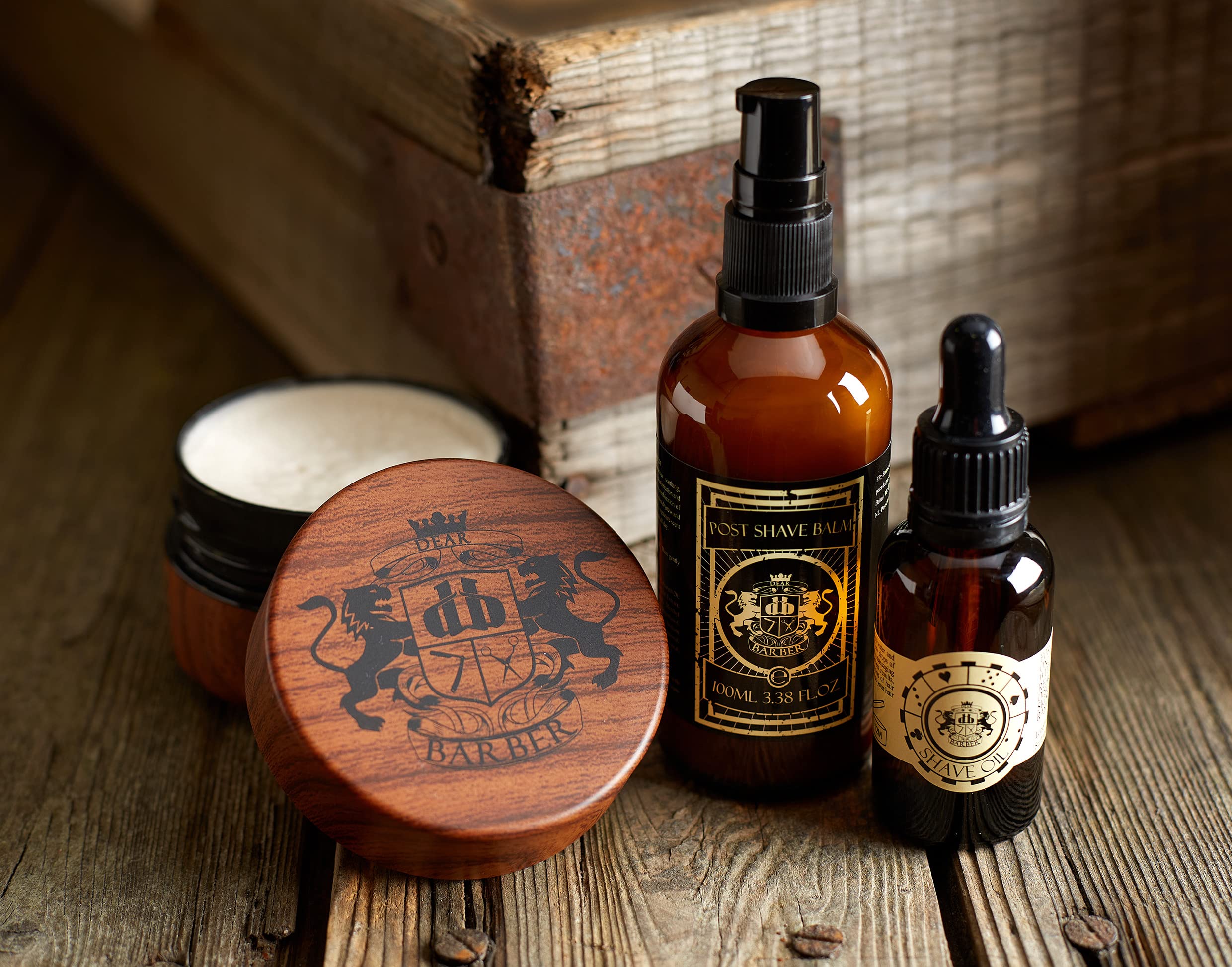 Dear Barber Shave Oil, Reduces Shaving Irritation and Leaves Skin Hydrated and Soft to the Touch 30ml