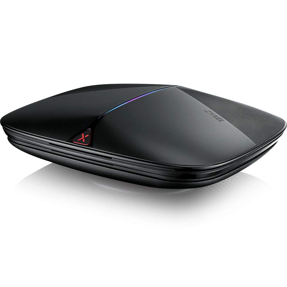 Zyxel Armor G5 12-Stream Multi-Gigabit WiFi 6 Router - AX6000 Wireless Speed. Large Home Coverage. 1 x 2.5 Gbps WAN Port, 1x 10 Gbps LAN Port, 4 x Gigabit Ethernet Ports. OpenVPN and WPA3 [NBG7815]