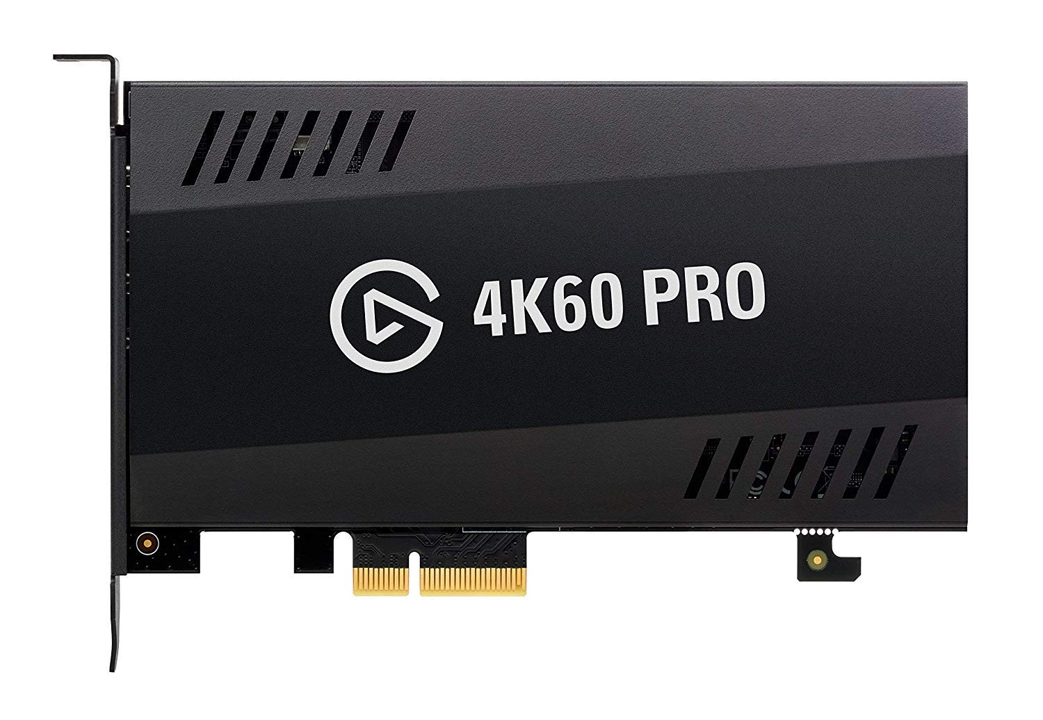 Elgato Game Capture 4K60 Pro - 4K 60fps Capture Card with Ultra-Low Latency Technology for Recording PS4 Pro and Xbox One X Gameplay, PCIe x4, Black