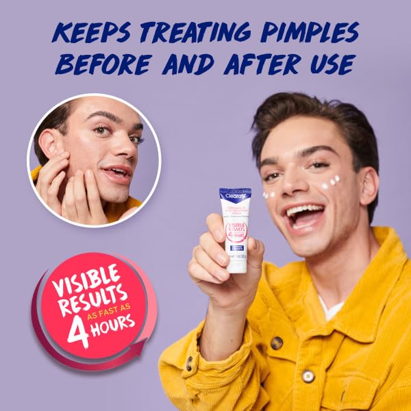 Clearasil Ultra Rapid Action Vanishing Treatment Cream, 1 oz. (Pack of 3)