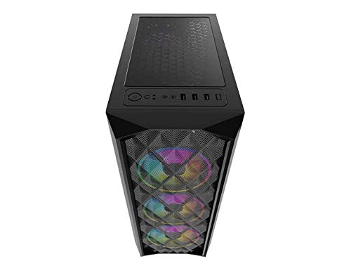 Raidmax p8 Series ATX Desktop Gaming Computer Case USB 3.0 Tempered Glass Window with 120mm ARGB LED Fans (p805) (p815)