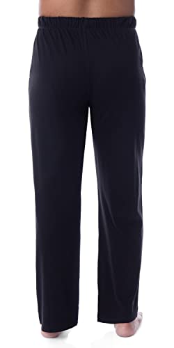 Barbie Womens' All Around The World Languages Title Sleep Pajama Pants (X-Large) Black