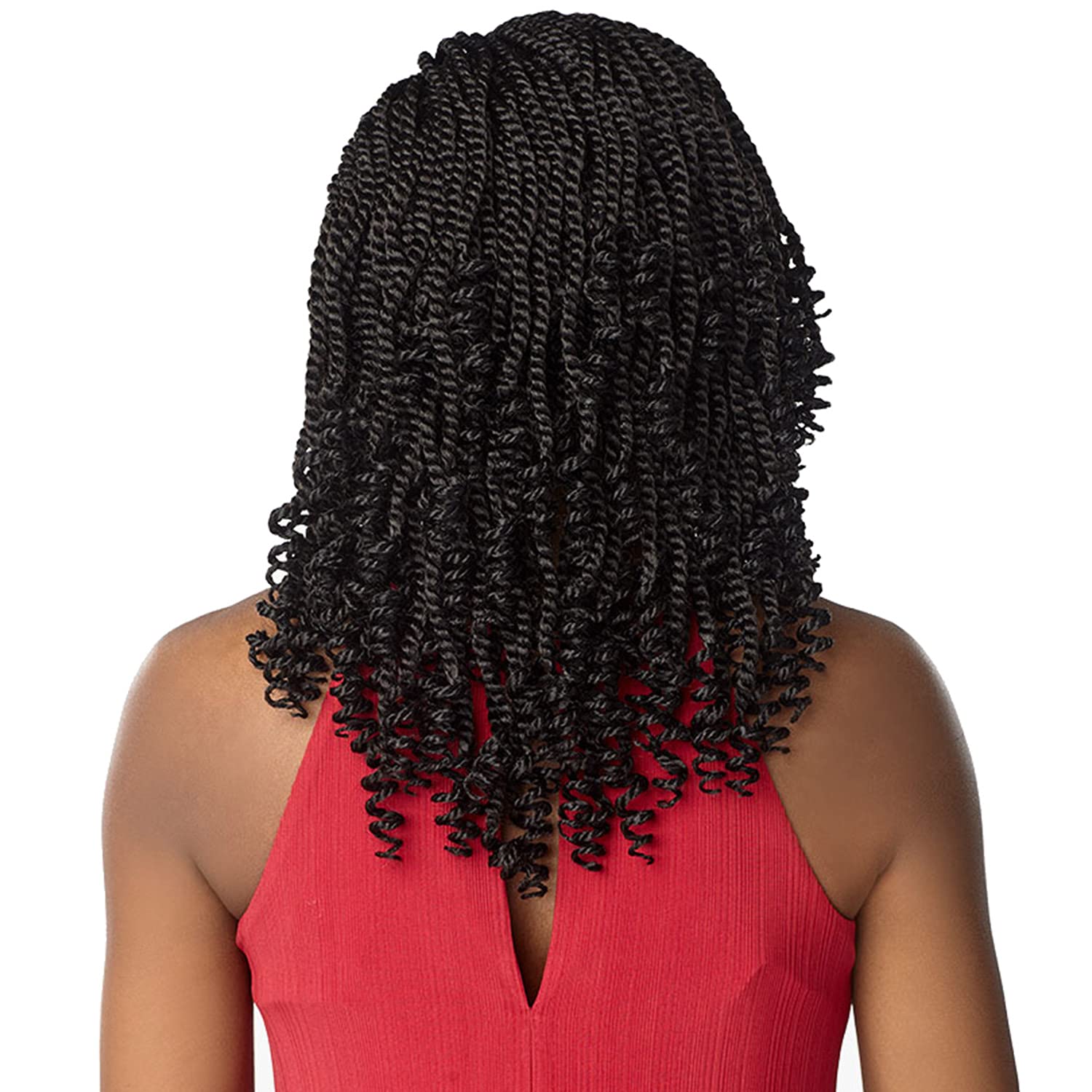 Sensationnel Lulutress Synthetic Crochet Braid - 3X KINKY TWIST 12" (SM1B/BG)