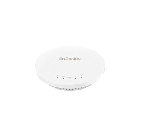 EnGenius Technologies EAP1300 Wi-Fi 5 (802.11ac Wave 2) 2x2 Managed Indoor Wireless Access Point Features Quad-Core Processors, MU-MIMO, High Powered 23dBm, GigaE Port (Mounting Kit Included)
