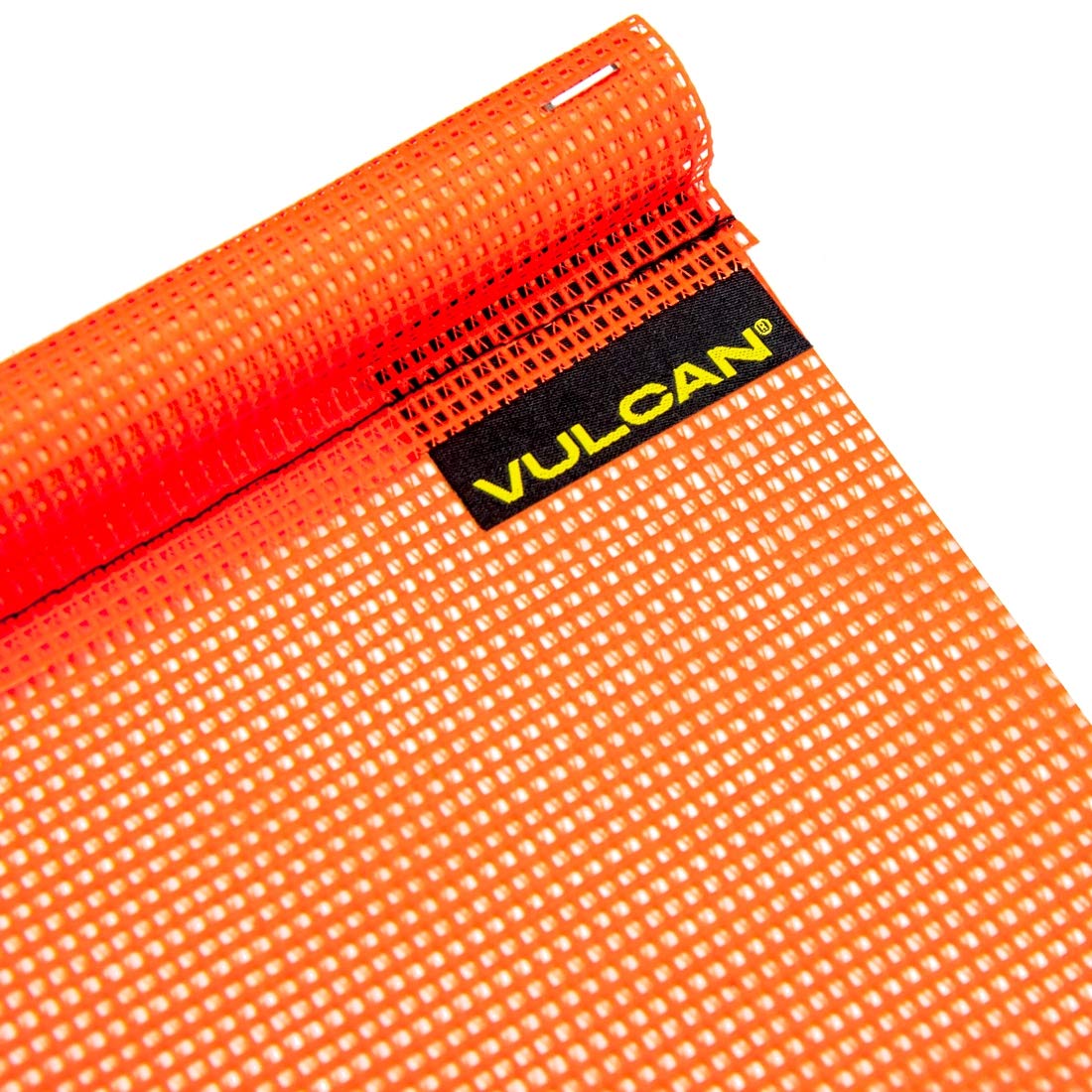 VULCAN Flags, Oversize Load Banners, and Magnets Kit - Includes 2 Stretch Cord Oversize Load Banners, 4 Magnets, 4 Red Flags, 4 Orange Flags, and A High-Viz Vented Storage Bag