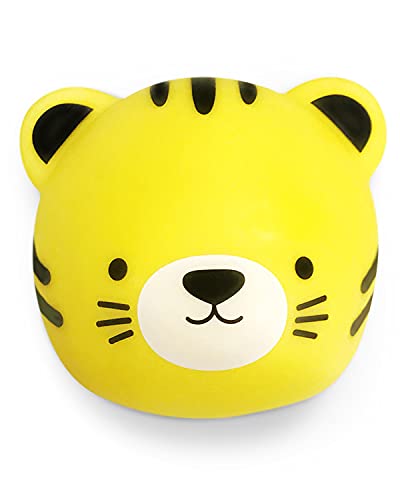 SomeShine Kids Night Light - Detachable Tiger Wall and Desk Kawaii Lamp with Mount, Touch Operation, 1 Hour Auto-Off Timer, and Adjustable Brightness, Safe and Durable Nursery Night Light for Kids