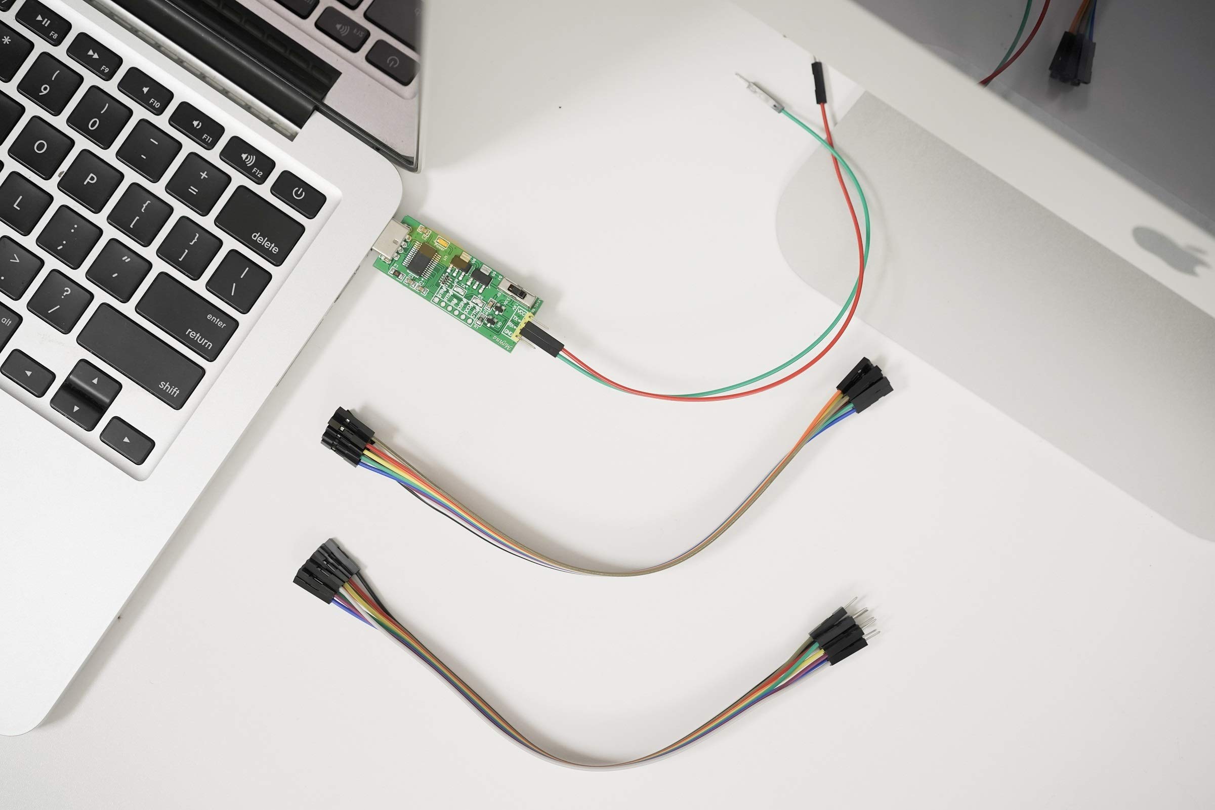 USB to TTL Serial Converter Adapter 1.8V 3.3V 5V FT232RL for Development Projects with Windows Mac Linux