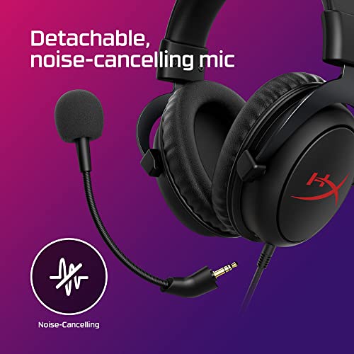 HyperX - Cloud Core Wired DTS Headphone:X Gaming Headset for PC, Xbox X|S, and Xbox One β Black