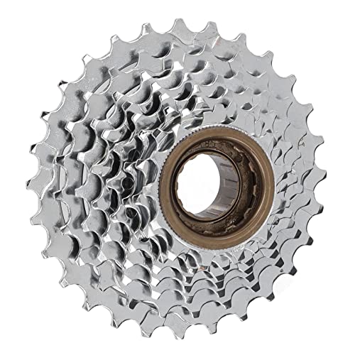 8 Speed 13‑28t Threaded Flywheel Bicycle Freewheel Sliver Steel for Mountain Bike