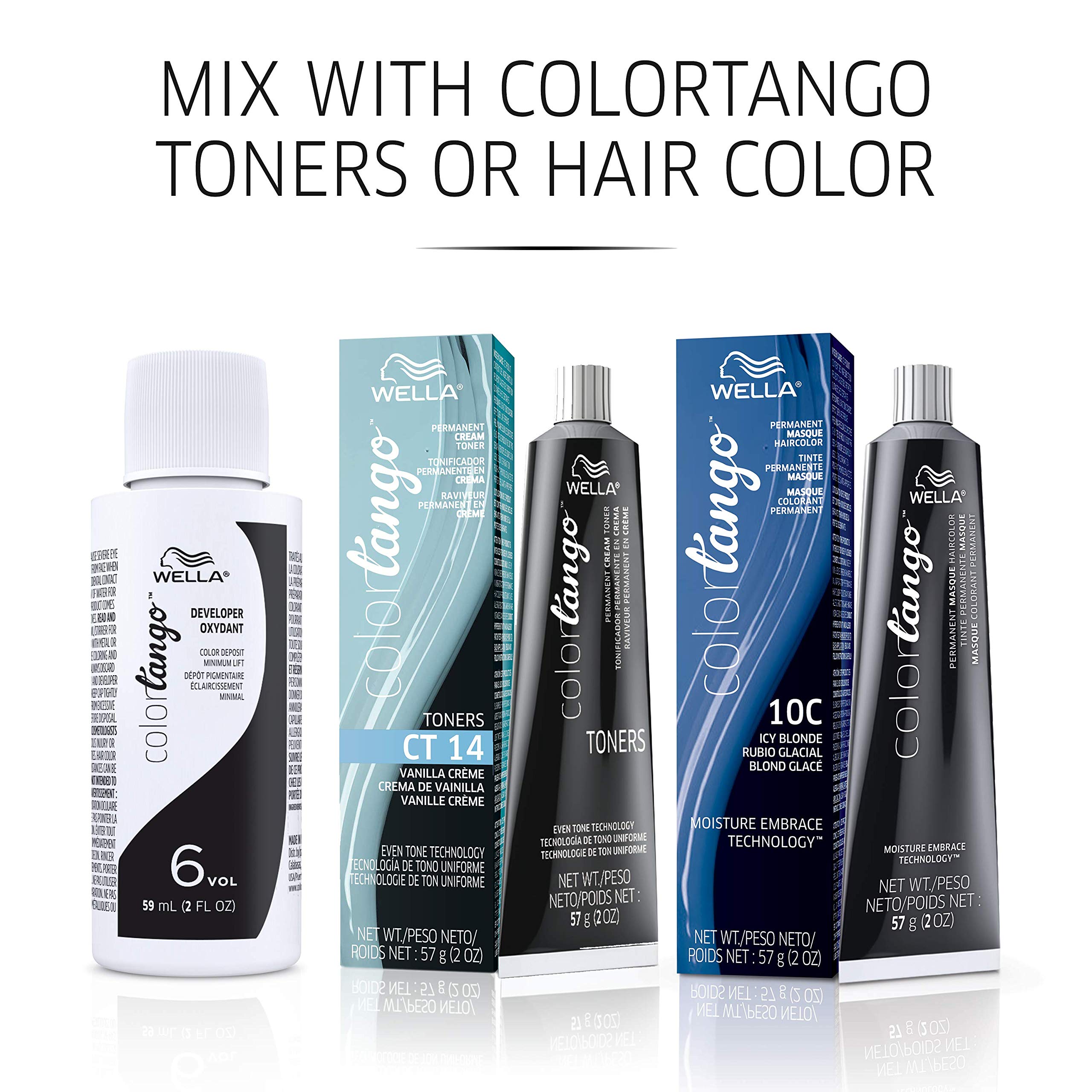 COLORCHARM Tango Hair Color Developer |20 Volume | Smooth, Shiny Blended Hair Color| 16 Fl Oz
