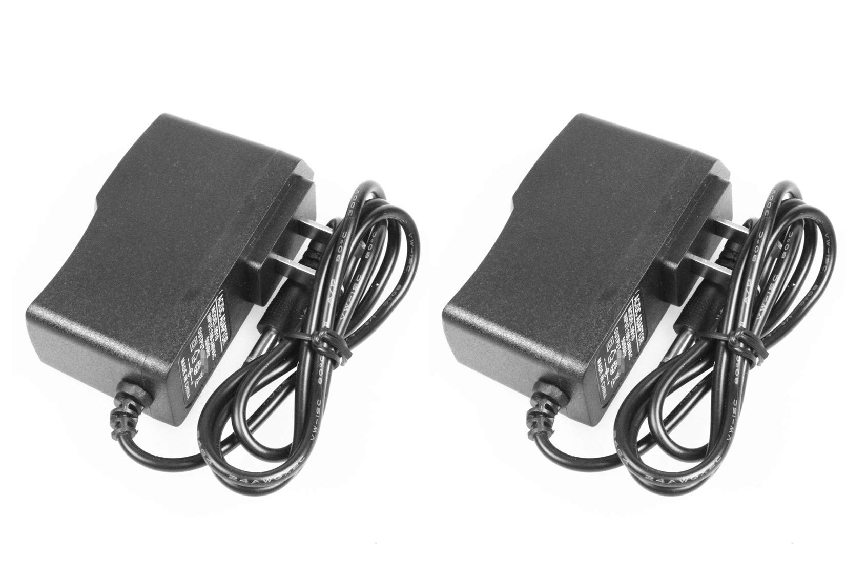 NOYITO 5V 1A Power Adapter AC120V 100-240V to DC 5V 1000mA 5W Power Supply Black Cable Length 4.9 ft (Pack of 2)