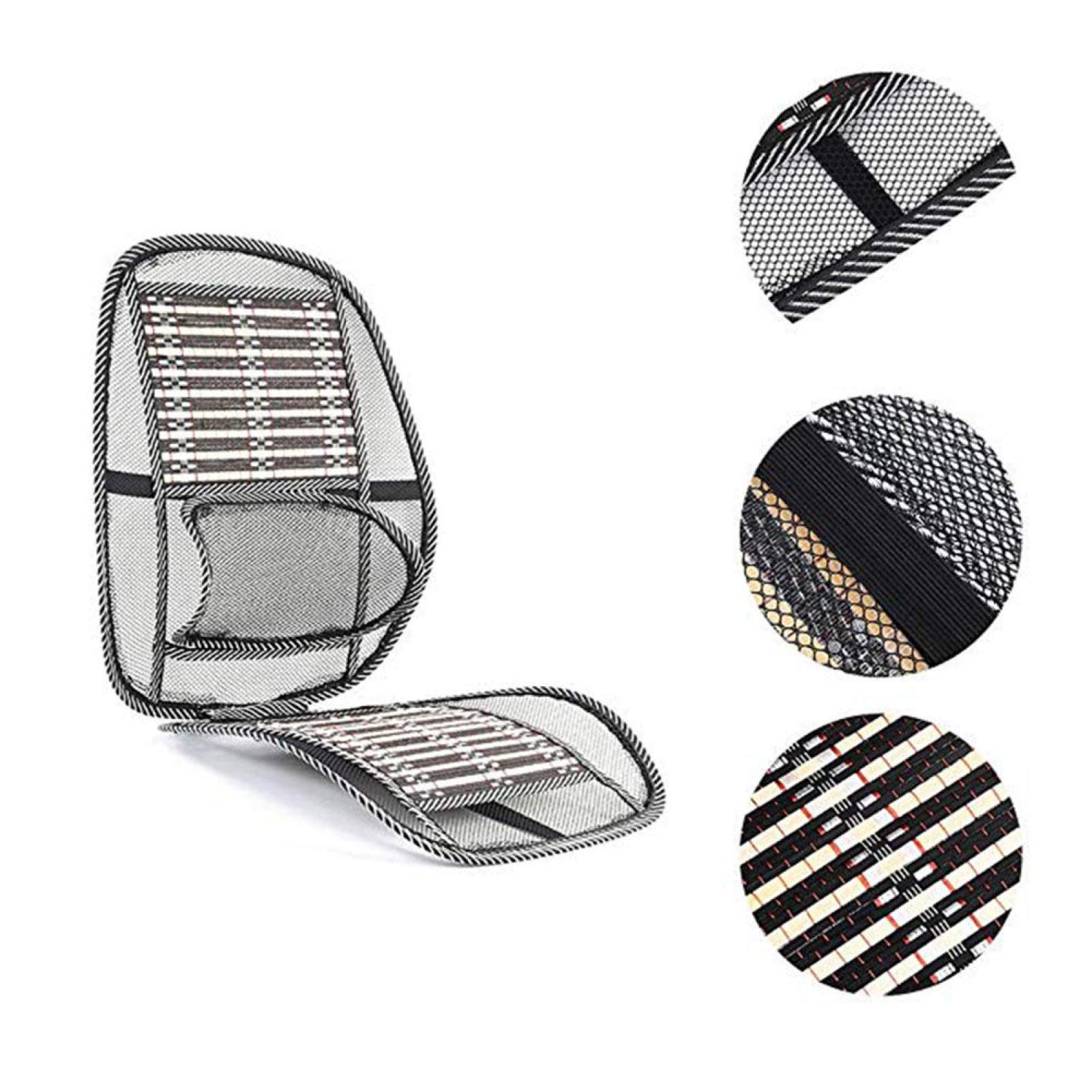 Shineweb Summer Seat Cover Cushion Breathable Car Seat Pad Ventilation Waist Massage Pad Car Seat Cushion Cooling Mat