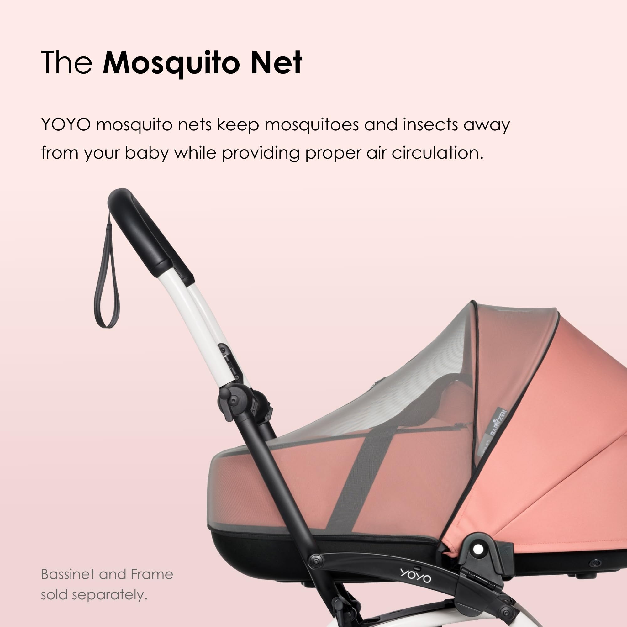 Stokke Babyzen YOYO Mosquito Net for Bassinet - Protect Baby from Mosquitoes & Other Insects