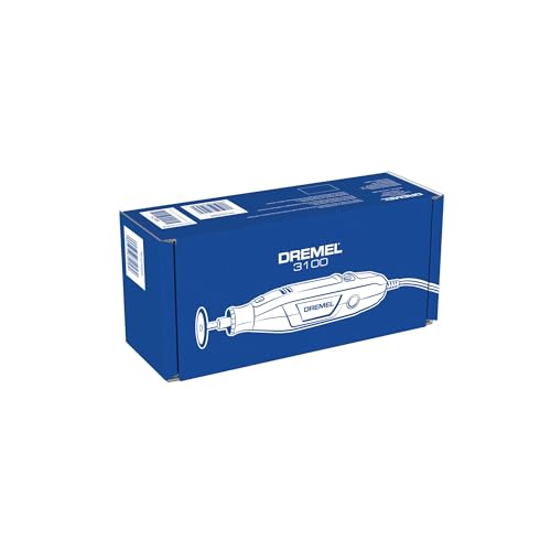 Dremel 3100-2/60 Variable Speed Rotary Tool Kit- 2 Attachments and 60 Accessories, Ideal for a Variety of Crafting and DIY Projects- Cutting, Sanding, Grinding, Polishing, Drilling, and Engraving