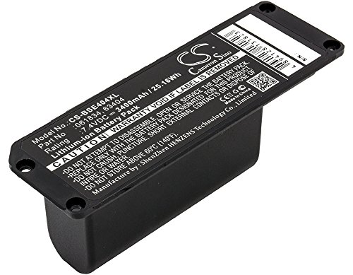 Cameron Sino Li-ion 7.40V 3400mAh / 25.16Wh for Bose 061384,061385,061386, 061834, 063287, 063404, 63404, Fits Bose Soundlink Mini