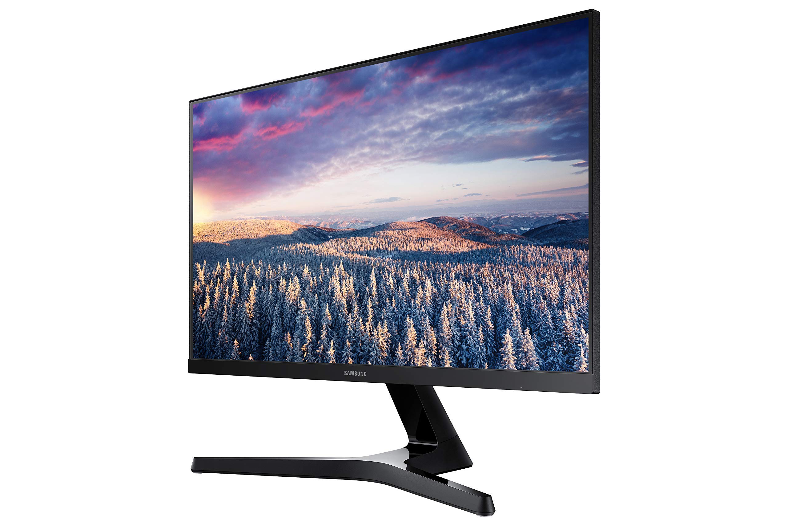 Samsung Business SR35 Series 24 inch IPS Panel 1080p 75Hz 5 ms Response time Ultra-Thin Bezel Design Computer Monitor for Business with VGA and HDMI (S24R356FHN), Black (Renewed)