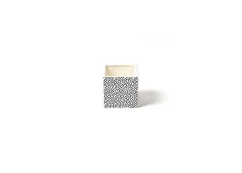 Happy Everything! Black Dot Small Mini Nesting Cube