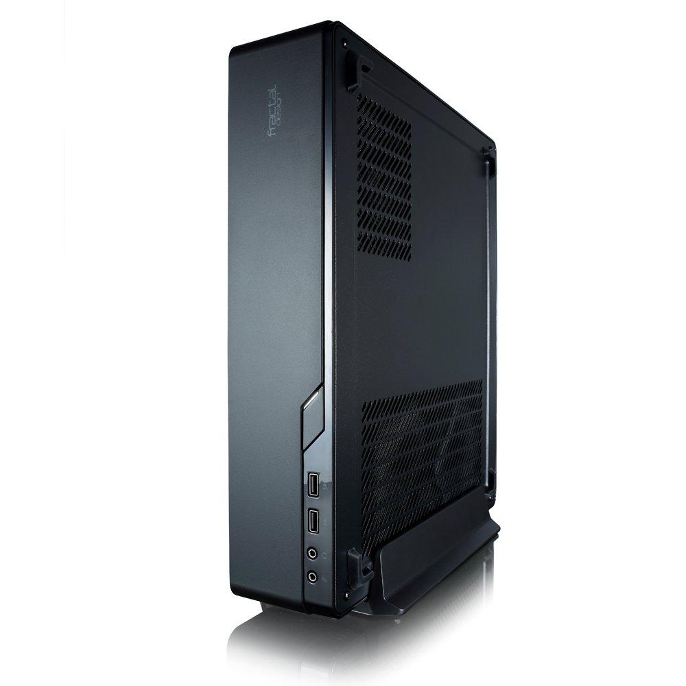 Fractal Design Node 202 - Black - Mini-ITX Slim Profile Compact Small Form Factor Computer Case β Modular Interior - USB 3.0