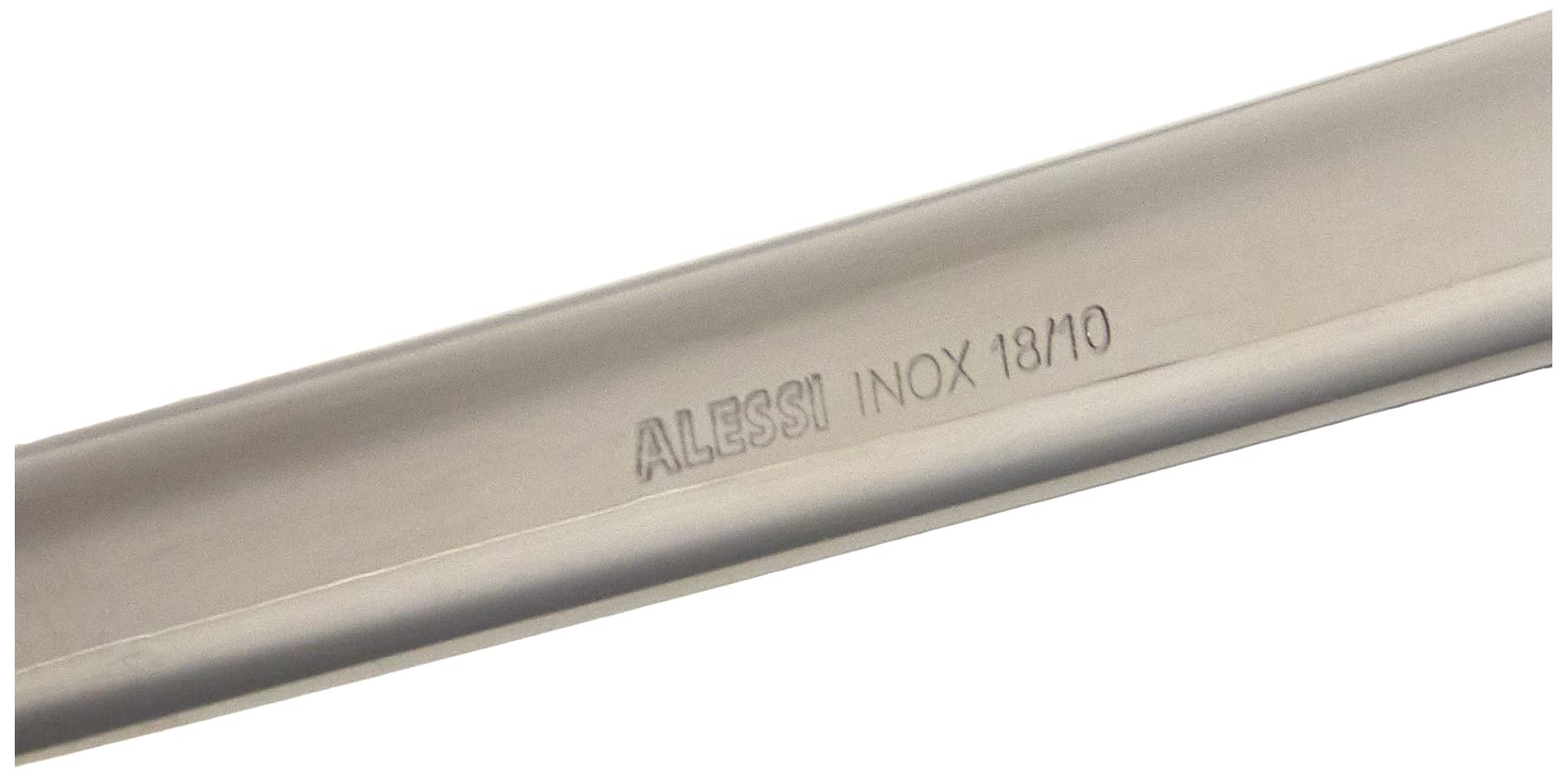 Alessi "Ovale" Mirror Polished Dessert Forks in 18/10 Stainless Steel (Set of 6), Silver