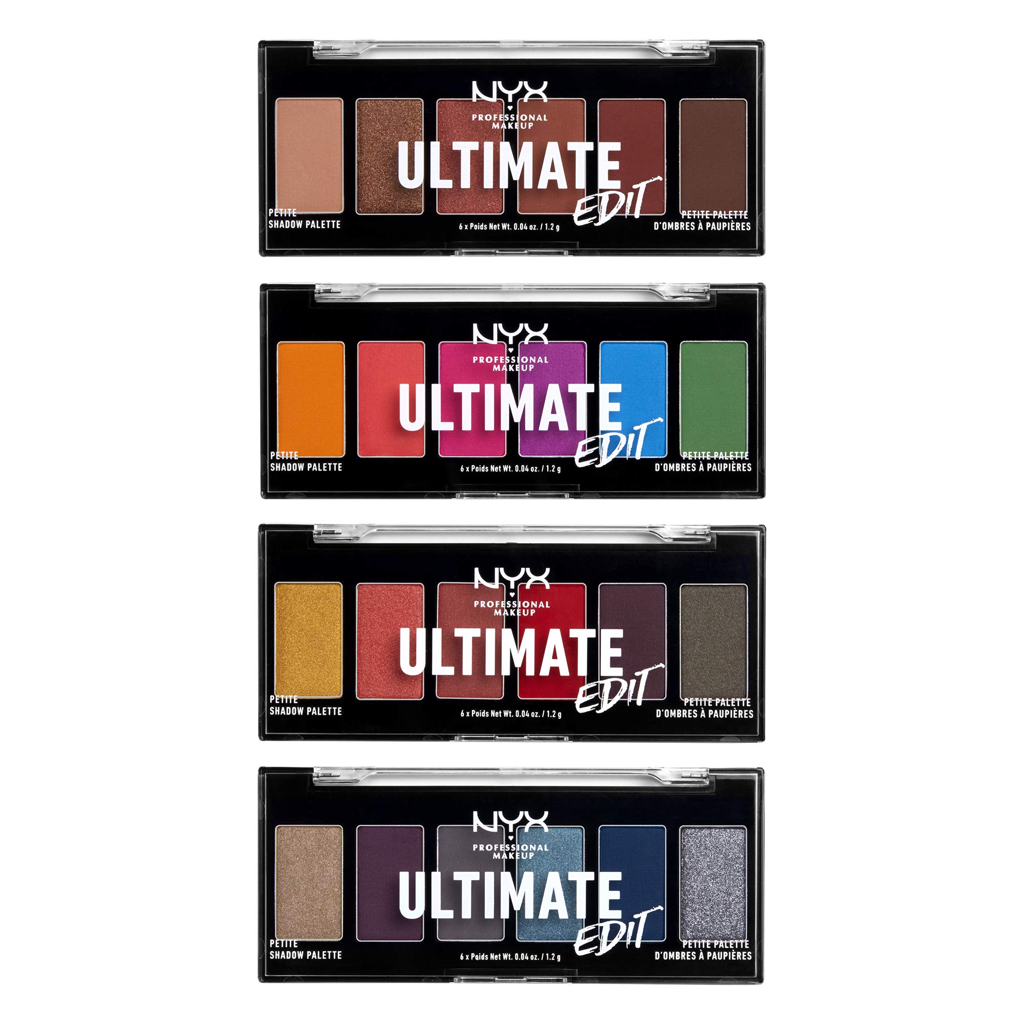 NYX PROFESSIONAL MAKEUP Ultimate Edit Mini Shadow Palette, Eyeshadow Palette - Phoenix