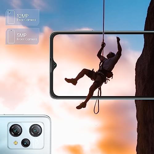 Blackview A53 Cellphone, 7GB+32GB/SD 128GB Expandable Smart Phone, Android 12 Unlocked Cell Phones, Triple SIM Card Slots, 5080mAh Battery, 6.517 inches HD+ Android Phones, Face ID t Mobile Phone