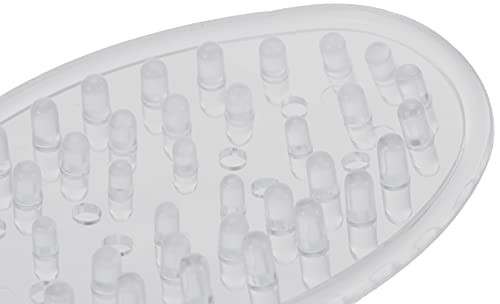 iDesign Plastic Soap Dish, Soap Saver, and Kitchen Sponge Holder - Set of 3, 0.75β x 3.25β x 4.75β, Clear