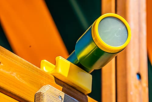 Eastern Jungle Gym Extra Large Plastic Toy Telescope Swing Set Accessory Green for Outdoor Wooden Swing Set