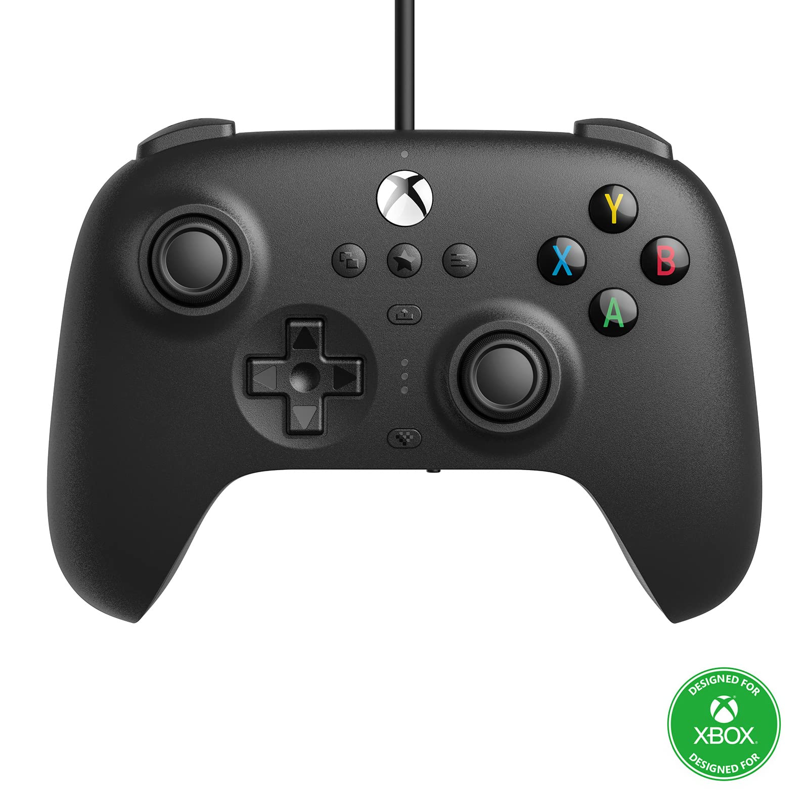 8Bitdo Ultimate Wired Controller for Xbox Series X, Xbox Series S, Xbox One, Windows 10 & Windows 11 - Officially Licensed (Black) (Renewed)