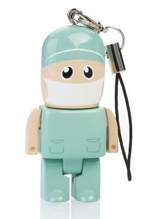 D-CLICK TM 4GB/8GB/16GB/32GB/64GB/Cool USB High speed Flash Memory Stick Pen Drive Disk (8GB, Doctor-Blue)