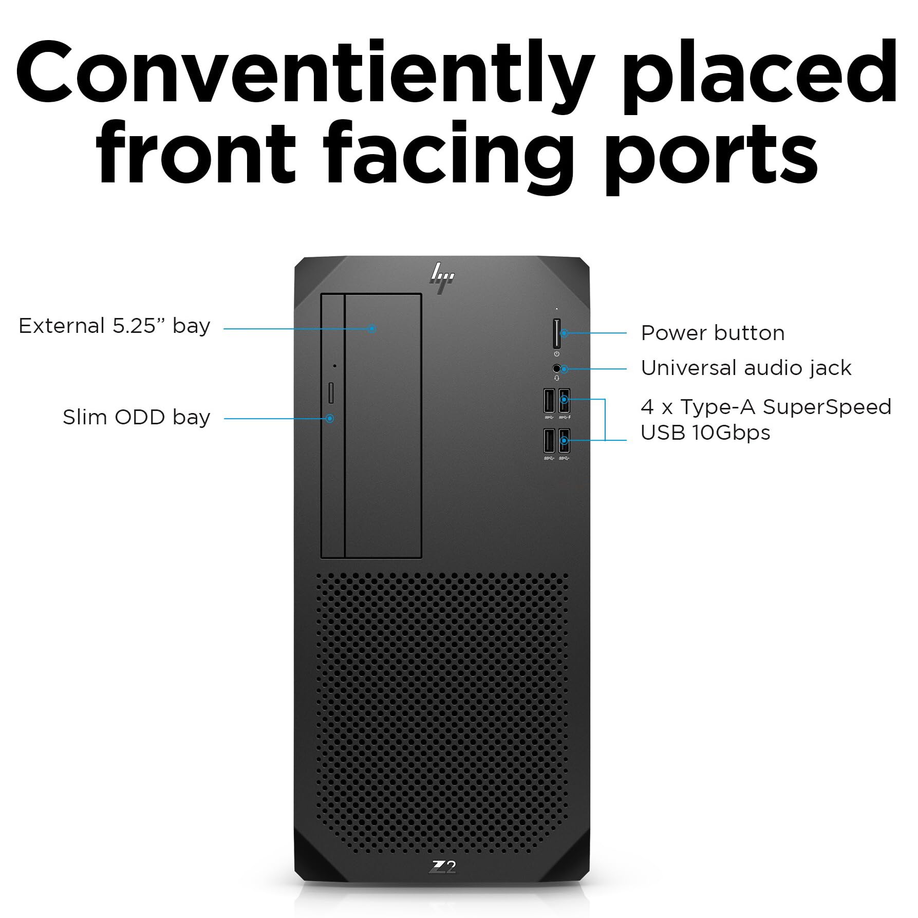 HP Envy Desktop Computer, Intel Octa-Core i7-11700F up to 4.9GHz, 64GB DDR4 RAM, 1TB HDD+ 1TB PCIe SSD, GeForce GTX 1660 Super 6GB GDDR6, Wi-Fi 6, Bluetooth 5.0, Windows 11, Conference Webcam