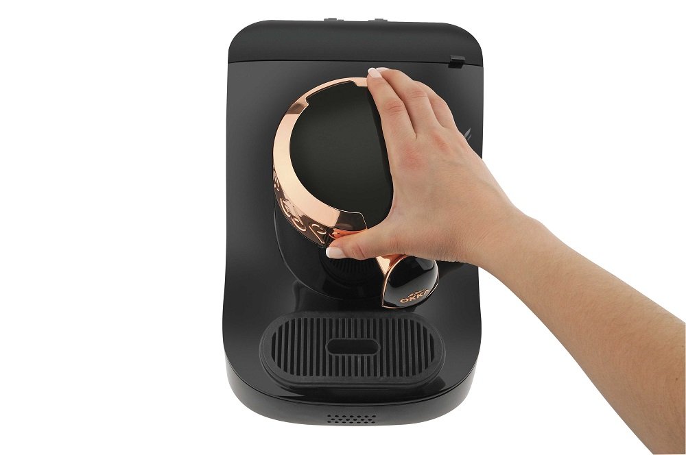 Arzum Okka Automatic Turkish/Greek Coffee Machine, USA 120V UL, Black/Copper (Gold)