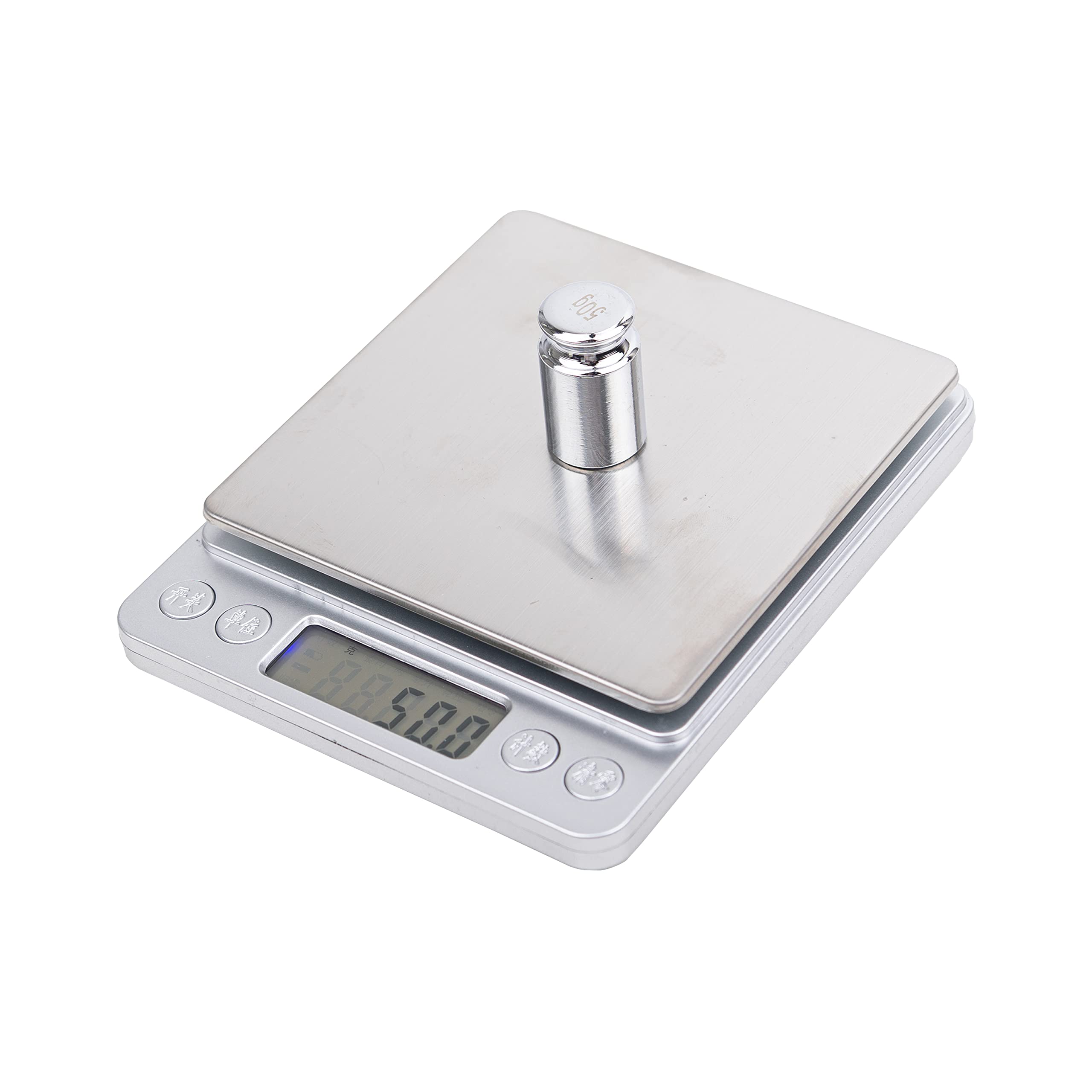TEXALAN(R) M2 Chrome Scale Calibration Weight for School Lab Factory (50G)