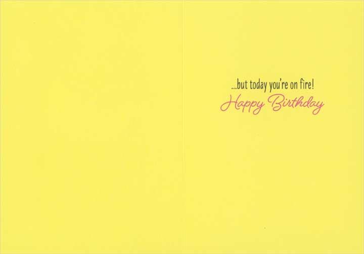Avanti Press Ballerina Birthday Candle A-Press Feminine Birthday Card for Her/Woman
