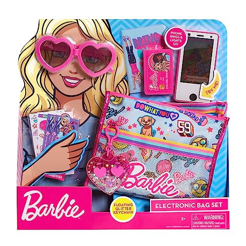 Barbie Electronic 10-Piece Purse Set, by Just Play