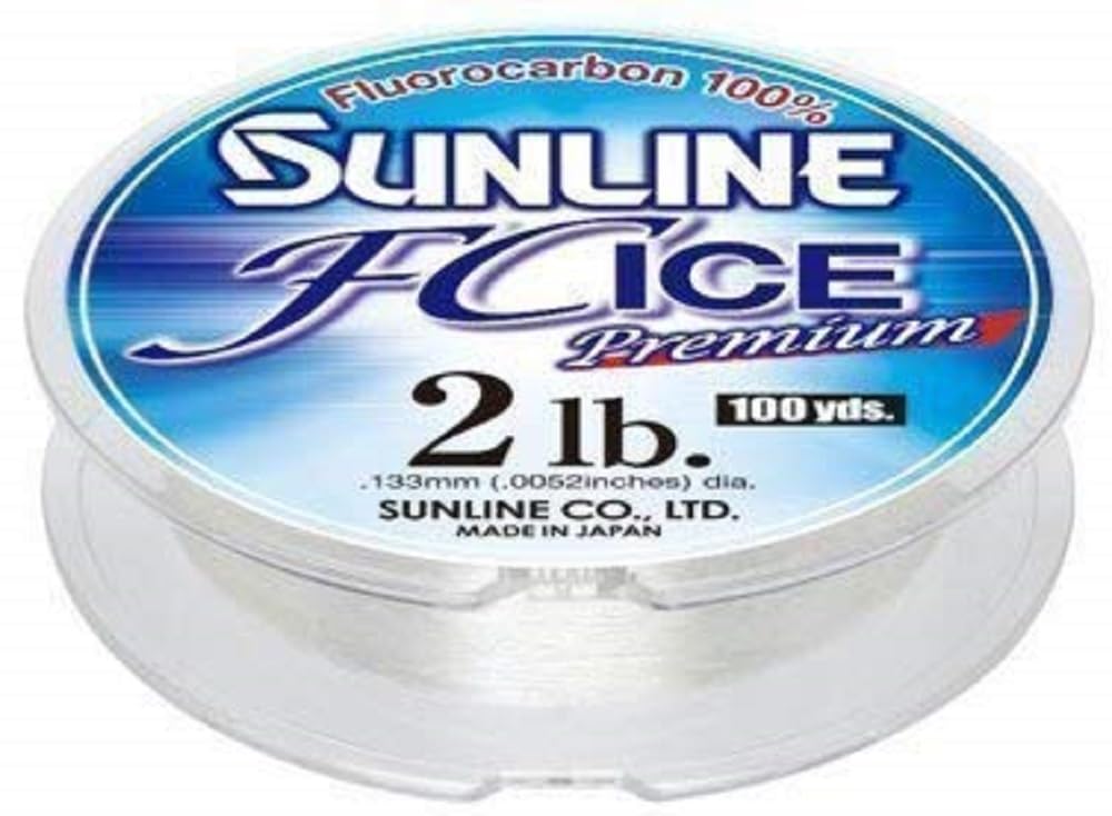 Sunline 63042336 FC Ice Premium, Clear, 4 LB. Test/100 YD