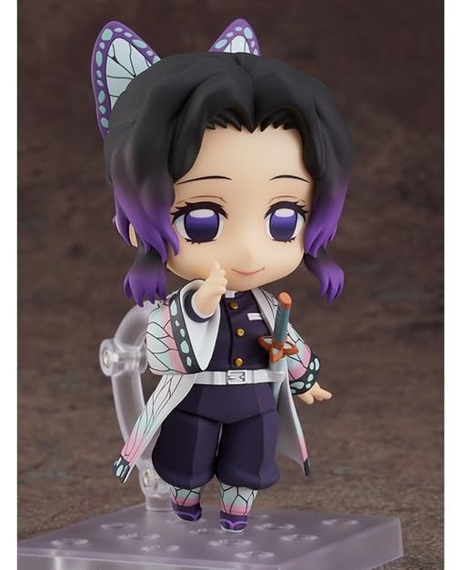 Good Smile Demon Slayer: Kimetsu no Yaiba Shinobu Kocho Nendoroid Action Figure, Multicolor