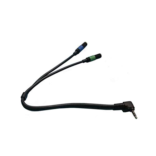 Headset Buddy Line-Level Input Audio Plus Headphone Monitoring with Built in Attenuator Adapter for iPhone, Smartphones (Mic-Line Plus)