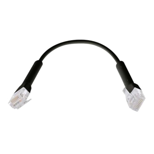 Ubiquiti UC-PATCH-RJ45-BK-50 50pk Unifi Ethernet Patch Cablecabl Both Ends Bendable Black