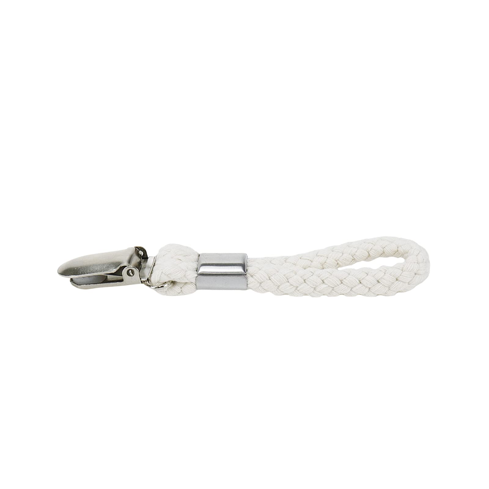 Risbay 2PCS Towel Clips Clothes Pegs Hanging Clip Clamps with Woven Ring Bath Towel Hanging Clips for Kitchen Bathroom Hanging Towels