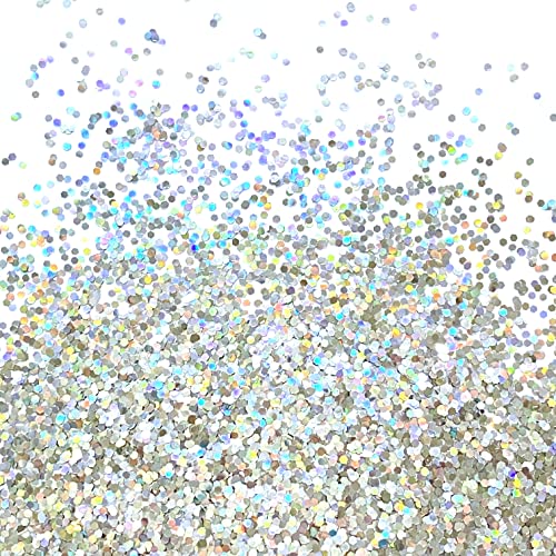 EcoGlimmer "DiscoBall Chunky" Cosmetic Biodegradable Eco Glitter - Plant-Based, Eco-Friendly Glitter Blend for Face, Body, Hair, Nails, and DIY Crafts - 15 Grams (1/2 Ounce)