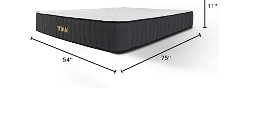 Brooklyn Bedding Titan 11" Hybrid Mattress for Plus Size Sleepers, Full