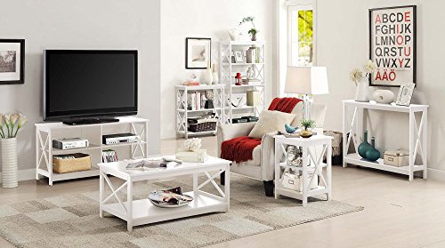 Convenience Concepts Oxford "A" Frame Bookshelf, White