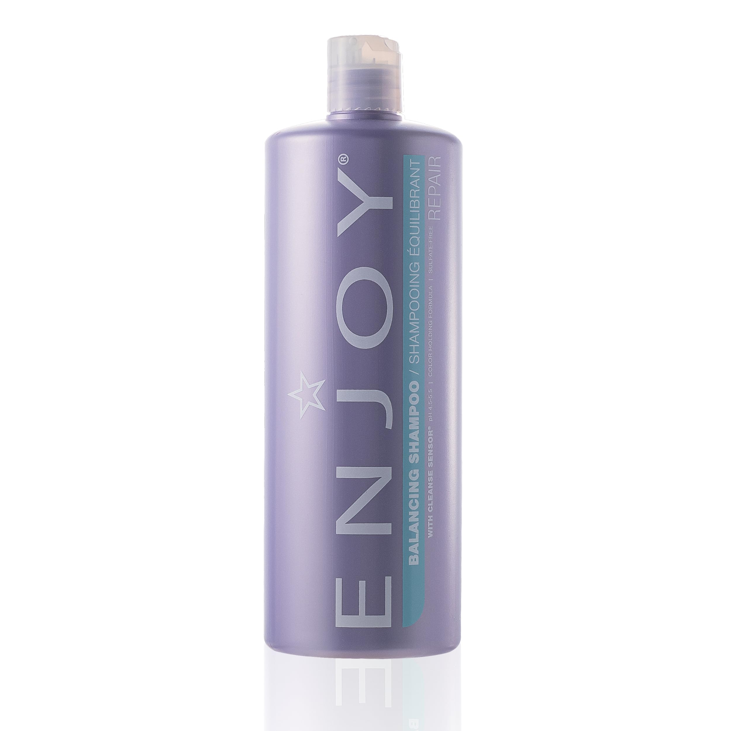ENJOY Hair Care Balancing Shampoo, Sulfate Free Shampoo, Shampoo For Color Treated Hair, Shampoo for Men and Women, Curly Hair Shampoo - 33.8 Fl Oz