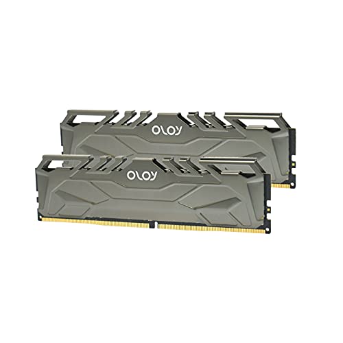 OLOy DDR4 RAM 32GB (2x16GB) 2666 MHz CL19 1.2V 288-Pin Desktop Gaming UDIMM (MD4U1626190BHIDA)