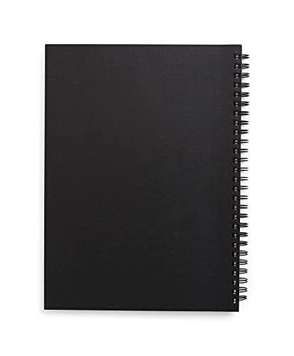 TRU RED Medium Soft Cover Meeting Notebook, Blk Tr54988