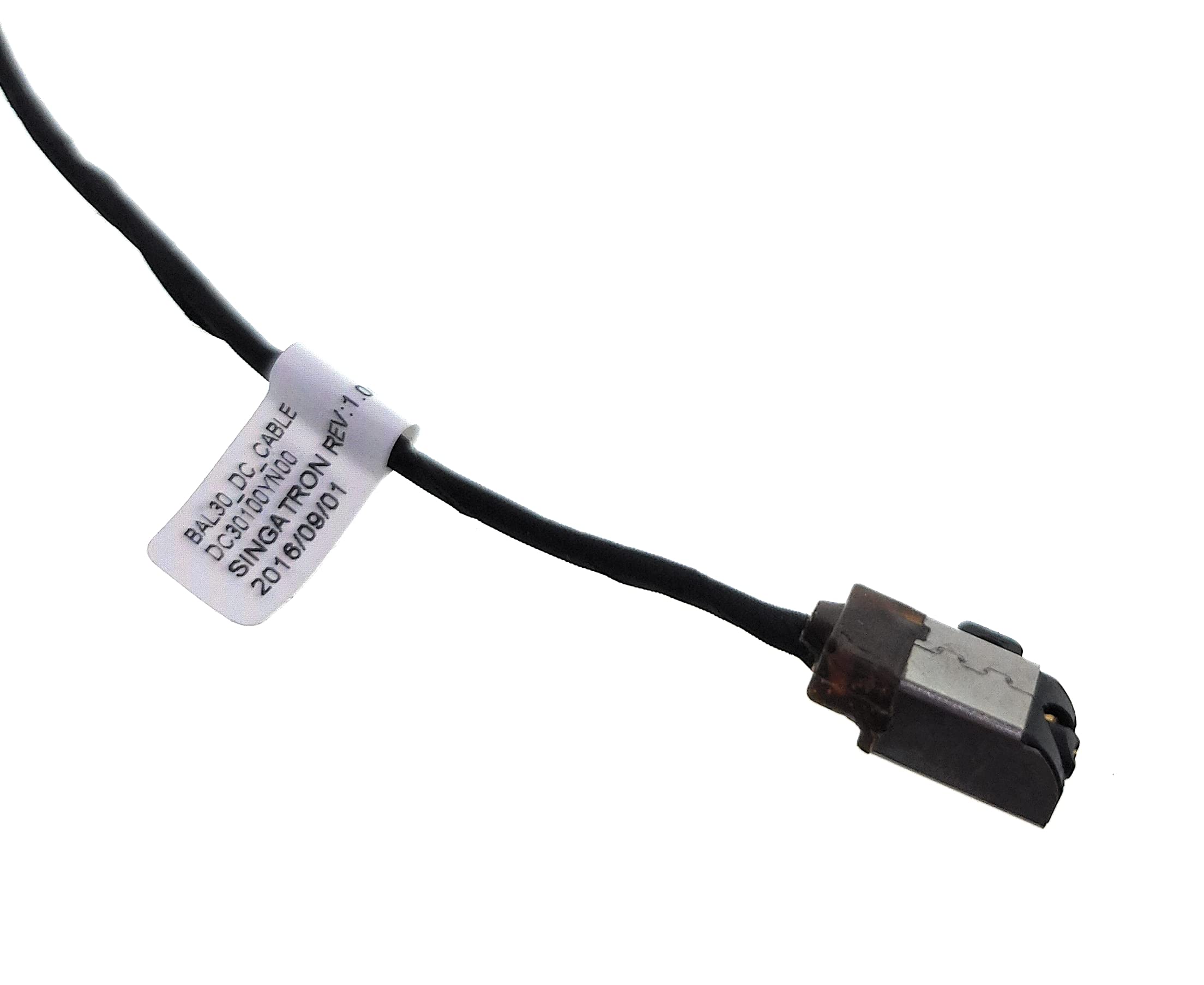 PHONSUN DC Power Jack Port Socket Slot in Cable Replacement with Wire Harness for Dell Inspiron 15 17 5000 5565 5567 P66F P66F001 5767 P32E P32E001 0R6RKM R6RKM DC30100YN00 DC30100ZM00 BAL30_DC_Cable