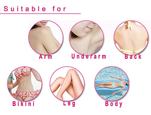 6 Pack Durable Travel Accessories Women Bikini Line Razors Shaver Pubic Hair Removal Beauty Razor Disposable Shavers with Lubricating Sheet