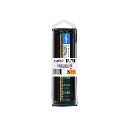 TECMIYO DDR2 Ram 8GB Kit (4X2GB) Desktop Ram DDR2 800 PC2-6400U Dimm PC2 2GB CL6 1.8V 240 Pin Non-ECC Unbuffered Desktop Memory Ram Modules